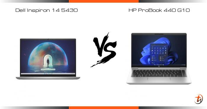Banding Dell Inspiron 14 5430 dan HP ProBook 440 G10 - Spesifikasi dan ...
