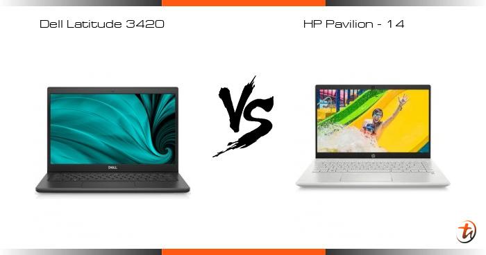 Banding Dell Latitude 3420 dan HP Pavilion - 14 - Spesifikasi dan harga ...