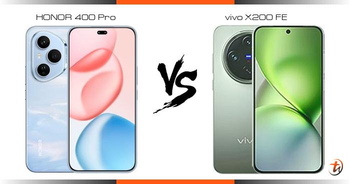 Banding HONOR 400 Pro dan vivo X200 FE - Spesifikasi dan harga di ...