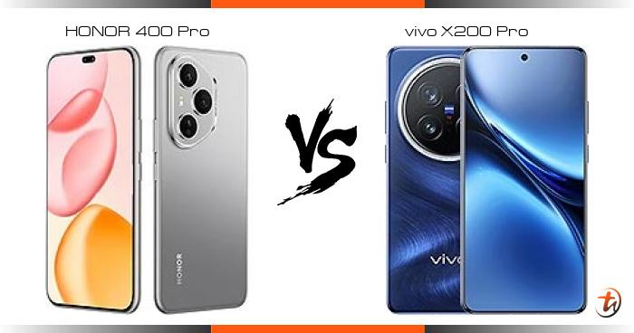 Banding HONOR 400 Pro dan vivo X200 Pro - Spesifikasi dan harga di ...