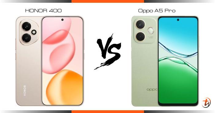 Banding HONOR 400 dan Oppo A5 Pro - Spesifikasi dan harga di Malaysia ...