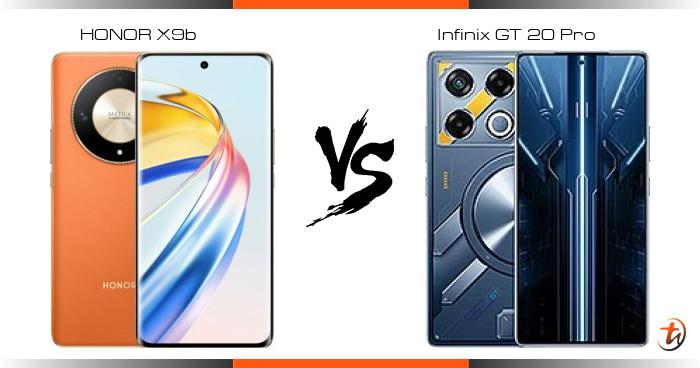 Compare HONOR X9b vs Infinix GT 20 Pro specs and Malaysia price | phone ...