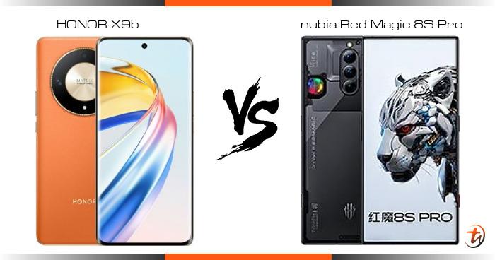 Banding HONOR X9b dan nubia Red Magic 8S Pro - Spesifikasi dan harga di ...