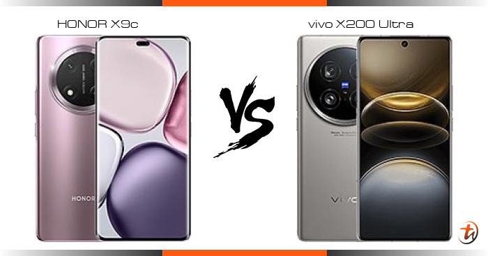 Banding HONOR X9c dan vivo X200 Ultra - Spesifikasi dan harga di ...