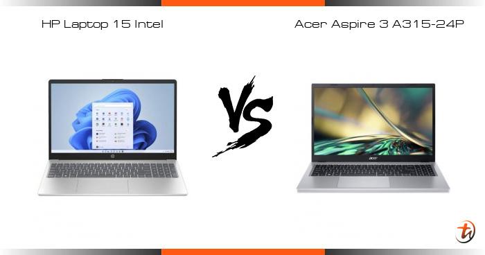 Banding HP Laptop 15 Intel dan Acer Aspire 3 A315-24P - Spesifikasi dan ...