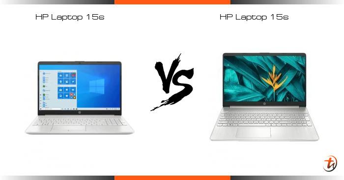Banding HP Laptop 15s dan HP Laptop 15s - Spesifikasi dan harga di ...