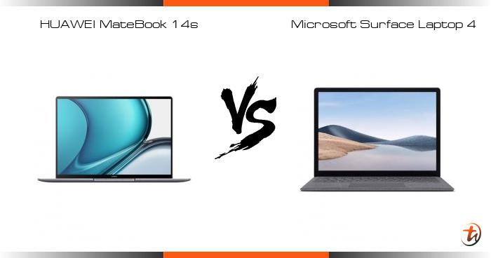 Banding HUAWEI MateBook 14s dan Microsoft Surface Laptop 4 - Spesifikasi dan harga di Malaysia ...