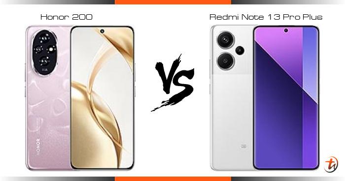 Banding Honor 200 dan Redmi Note 13 Pro Plus - Spesifikasi dan harga di ...