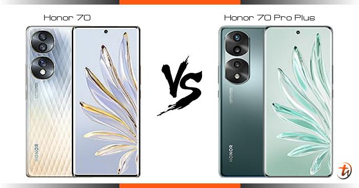 Banding Honor 70 dan Honor 70 Pro Plus - Spesifikasi dan harga di ...