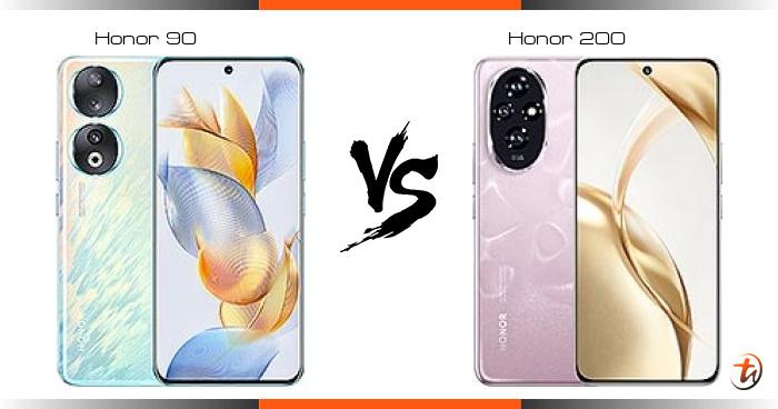 Banding Honor 90 dan Honor 200 - Spesifikasi dan harga di Malaysia - TechNave BM
