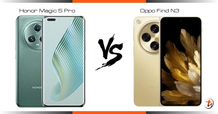 Banding Honor Magic 5 Pro dan Oppo Find N3 - Spesifikasi dan harga di ...
