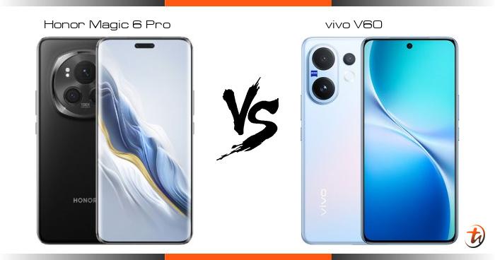 Compare Honor Magic 6 Pro vs vivo V60 specs and Malaysia price | phone ...
