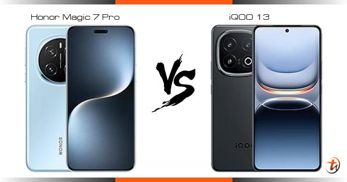 Banding Honor Magic 7 Pro dan iQOO 13 - Spesifikasi dan harga di Malaysia - TechNave BM