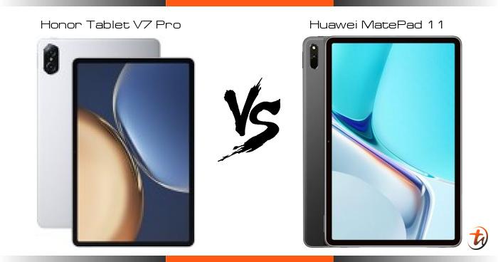 Banding Honor Tablet V7 Pro dan Huawei MatePad 11 - Spesifikasi dan ...