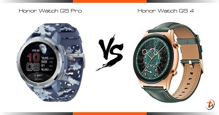 Banding Honor Watch GS Pro dan Honor Watch GS 4 - Spesifikasi dan harga ...