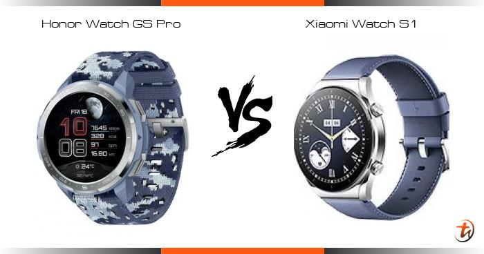 Banding Honor Watch GS Pro dan Xiaomi Watch S1 - Spesifikasi dan harga ...