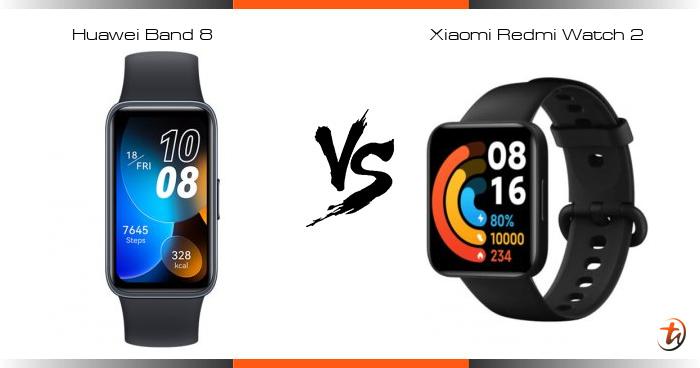 Banding Huawei Band 8 Dan Xiaomi Redmi Watch 2 Spesifikasi Dan Harga