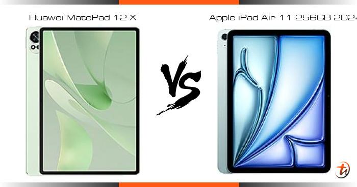 Compare Huawei MatePad 12 X vs Apple iPad Air 11 256GB 2024 specs and ...