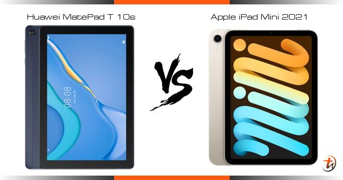 Banding Huawei MatePad T 10s dan Apple iPad Mini 2021 - Spesifikasi dan ...
