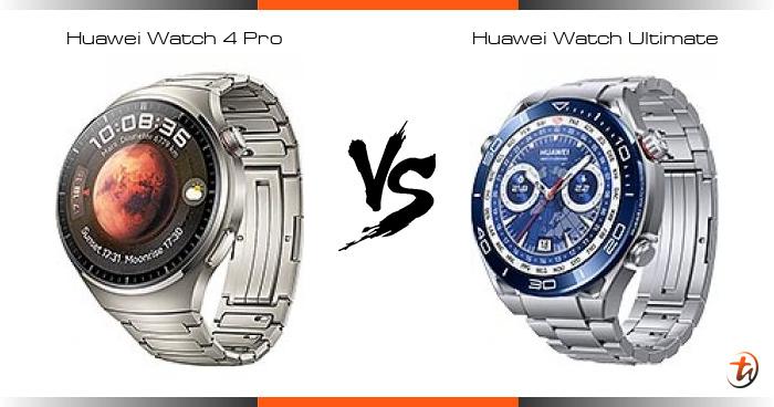 Banding Huawei Watch 4 Pro dan Huawei Watch Ultimate - Spesifikasi dan ...