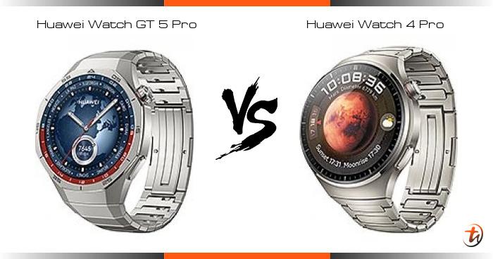 Banding Huawei Watch GT 5 Pro dan Huawei Watch 4 Pro - Spesifikasi dan ...