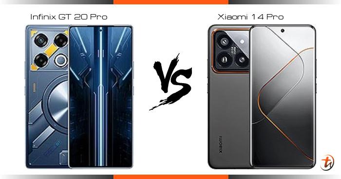 Banding Infinix GT 20 Pro dan Xiaomi 14 Pro - Spesifikasi dan harga di Malaysia - TechNave BM