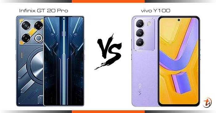 Banding Infinix GT 20 Pro dan vivo Y100 - Spesifikasi dan harga di ...