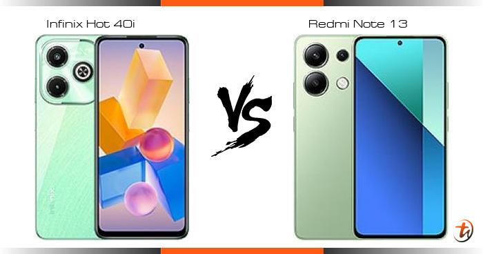 Banding Infinix Hot 40i dan Redmi Note 13 - Spesifikasi dan harga di ...