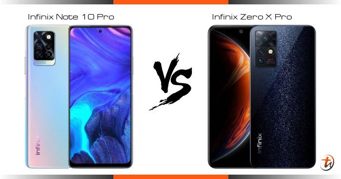 Banding Infinix Note 10 Pro dan Infinix Zero X Pro - Spesifikasi dan ...