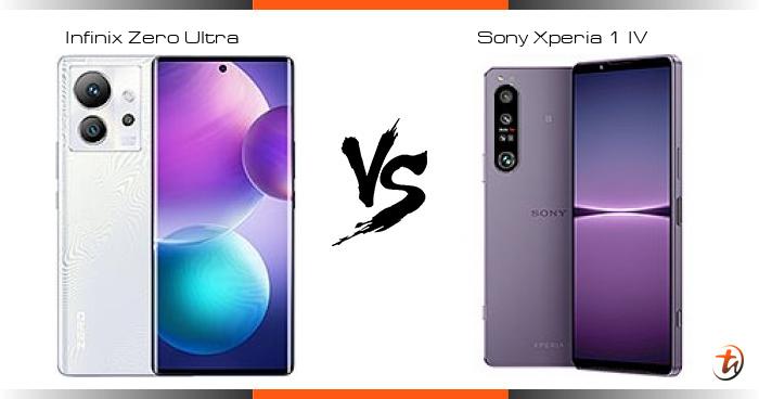 Banding Infinix Zero Ultra dan Sony Xperia 1 IV - Spesifikasi dan harga ...