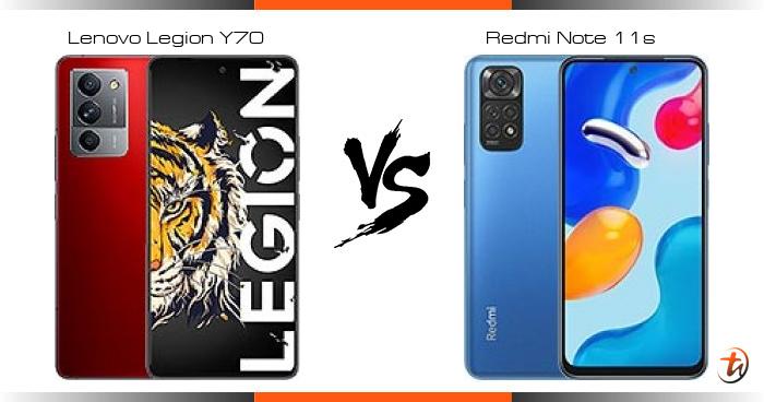 Banding Lenovo Legion Y70 dan Redmi Note 11s - Spesifikasi dan harga di ...