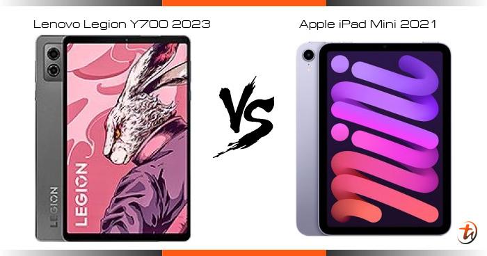 Lenovo Legion Y700 2023 对比 Apple iPad Mini 2021 - 功能区别与规格参数对比 - TechNave 中文版