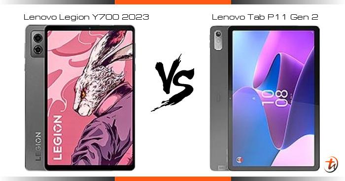 Banding Lenovo Legion Y700 2023 dan Lenovo Tab P11 Gen 2 - Spesifikasi dan harga di Malaysia ...