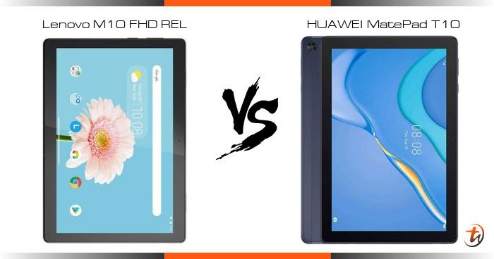 Banding Lenovo M10 FHD REL dan HUAWEI MatePad T10 - Spesifikasi dan ...