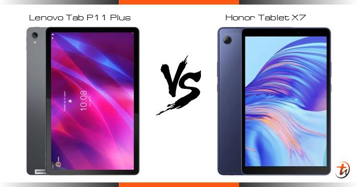 Banding Lenovo Tab P11 Plus dan Honor Tablet X7 - Spesifikasi dan harga ...