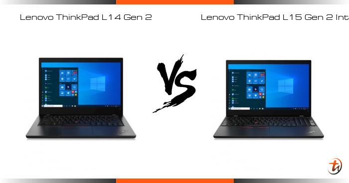 Banding Lenovo ThinkPad L14 Gen 2 dan Lenovo ThinkPad L15 Gen 2 Intel ...