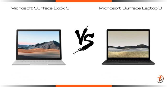 Banding Microsoft Surface Book 3 dan Microsoft Surface Laptop 3 ...