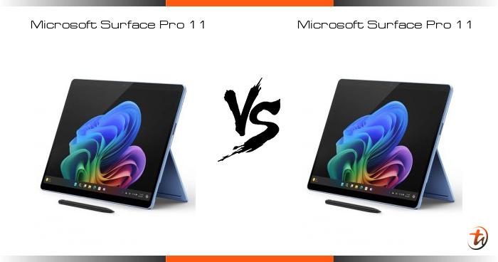 Banding Microsoft Surface Pro 11 dan Microsoft Surface Pro 11 ...
