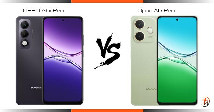 Compare OPPO A5i Pro vs Oppo A5 Pro specs and Malaysia price | phone features