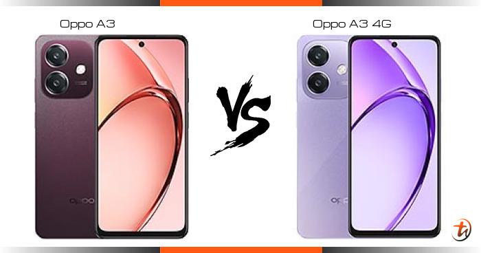 Banding Oppo A3 dan Oppo A3 4G - Spesifikasi dan harga di Malaysia ...