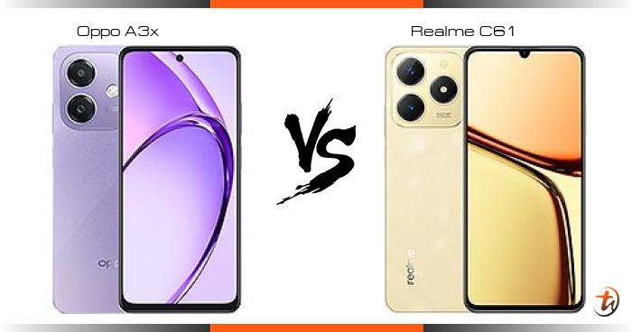 Oppo A3x 对比 Realme C61 - 功能区别与规格参数对比 - TechNave 中文版