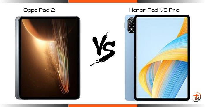 Banding Oppo Pad 2 dan Honor Pad V8 Pro - Spesifikasi dan harga di ...