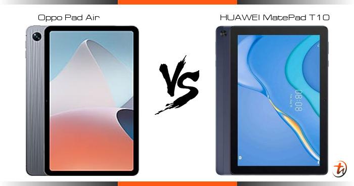 Banding Oppo Pad Air dan HUAWEI MatePad T10 - Spesifikasi dan harga di ...