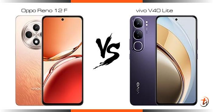 Oppo Reno 12 F 对比 vivo V40 Lite - 功能区别与规格参数对比 - TechNave 中文版