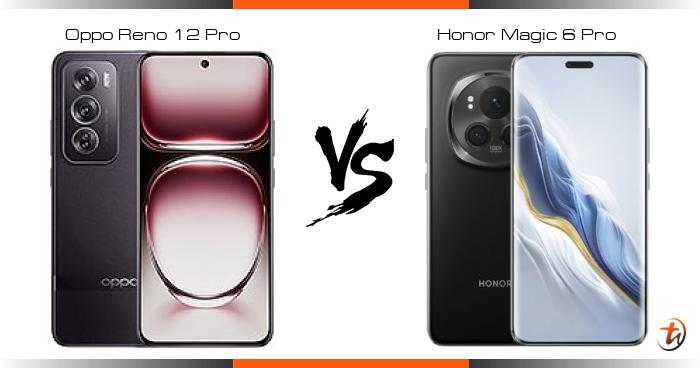 Banding Oppo Reno 12 Pro dan Honor Magic 6 Pro - Spesifikasi dan harga ...