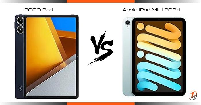 Banding POCO Pad dan Apple iPad Mini 2024 - Spesifikasi dan harga di ...