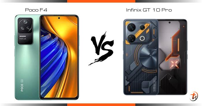 Poco F4 对比 Infinix GT 10 Pro - 功能区别与规格参数对比 - TechNave 中文版