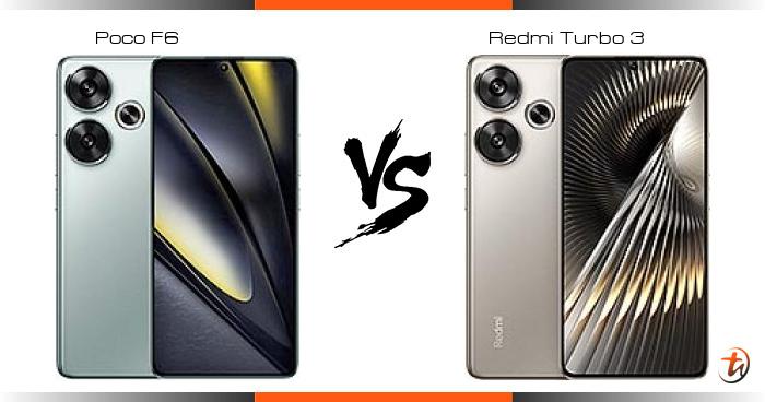 Poco F6 对比 Redmi Turbo 3 - 功能区别与规格参数对比 - TechNave 中文版