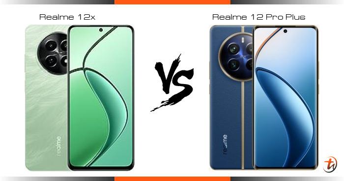 Banding Realme 12x dan Realme 12 Pro Plus - Spesifikasi dan harga di ...