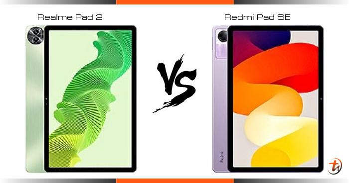 Banding Realme Pad 2 dan Redmi Pad SE - Spesifikasi dan harga di ...